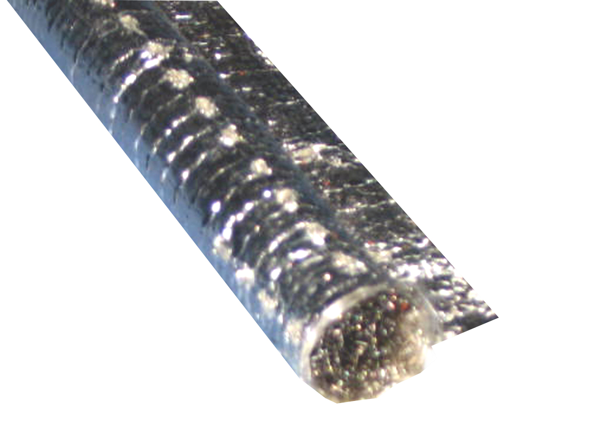 Tadpole Seal - Aluminized Fiberglass Cover/Galvanized Core