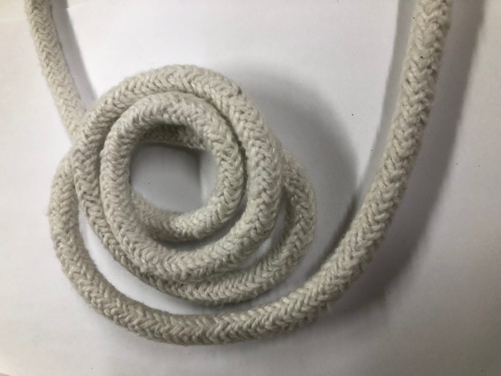 Round, Braided Ceramic Rope - Tadpole Seals, Silicone Seals, High ...