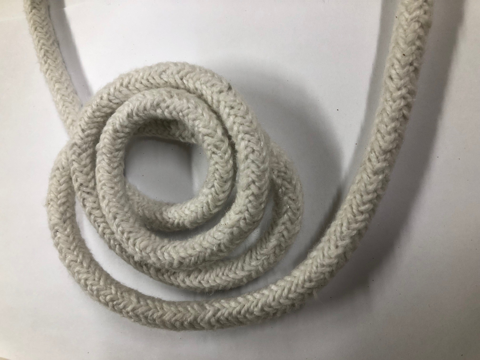 Round, Braided Ceramic Rope - Tadpole Seals, Silicone Seals, High ...