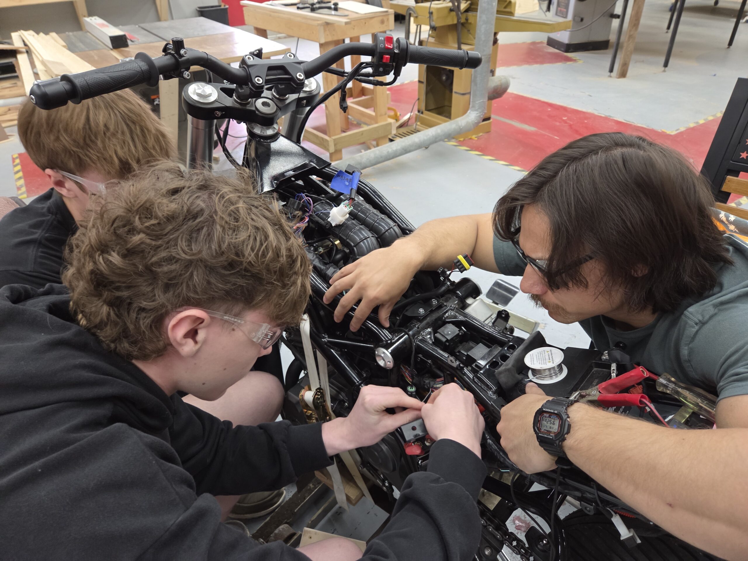BuildMOTO: Rio Bikings Near Race Day - Tadpole Seals, Silicone Seals ...